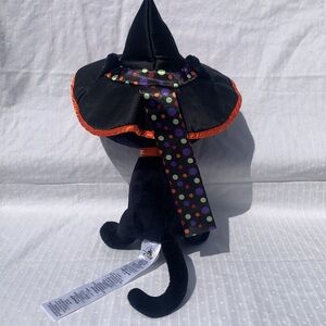 Disney | Holiday | Disney Hocus Pocus Thackery Binx Black Cat With Hat ...
